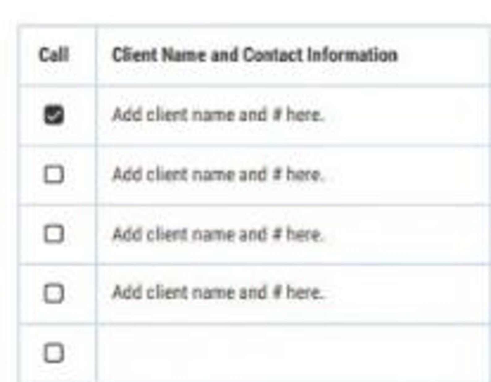Sales Leads Call Sheet | Sales Pitch List | Contact Info | Leads Sheet ...