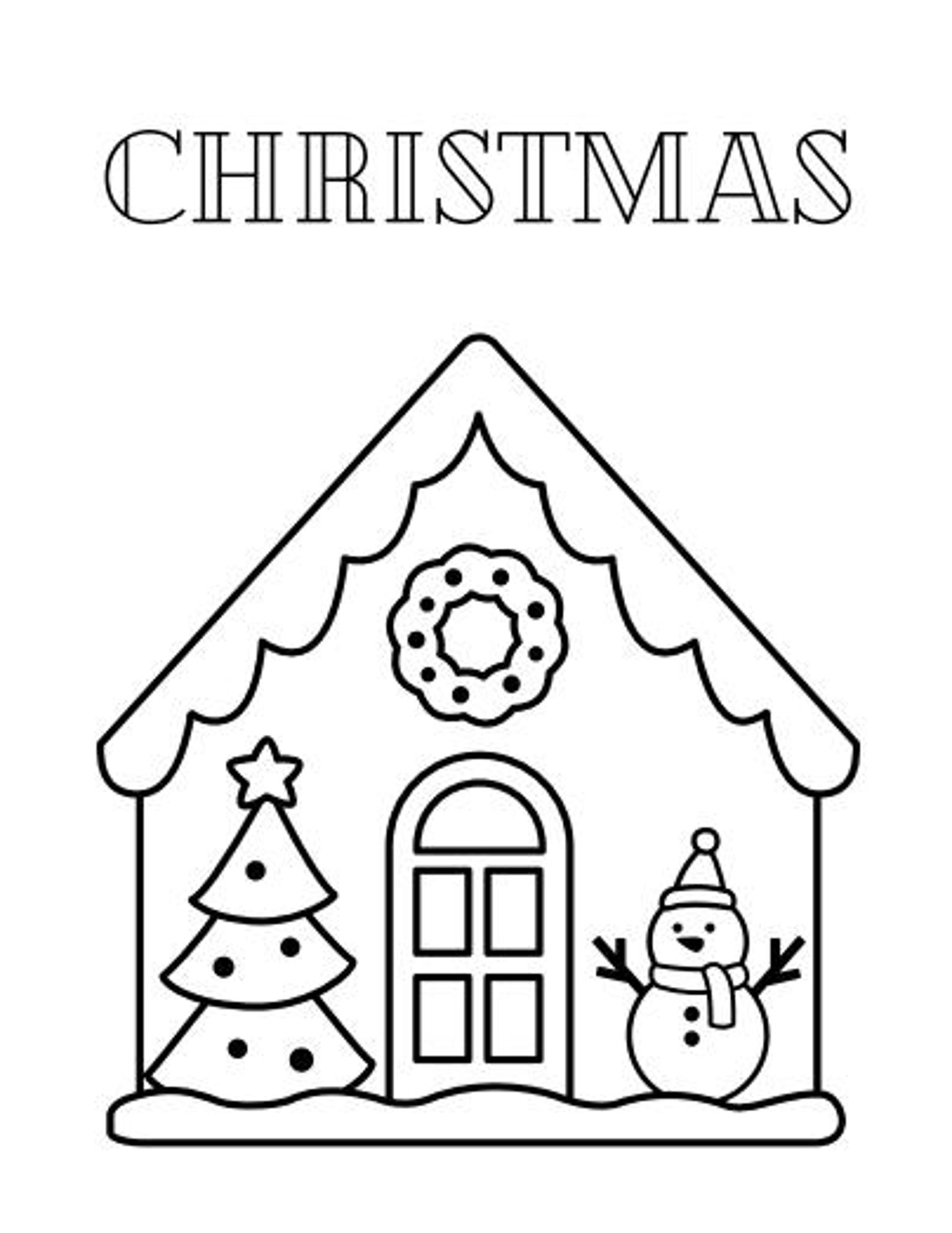 15 Christmas Coloring Pages for Kids | Festive Holiday Printables | Fun ...