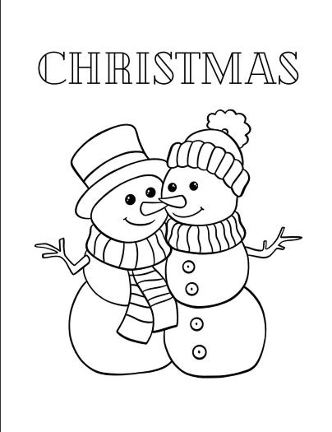15 Christmas Coloring Pages for Kids | Festive Holiday Printables | Fun ...