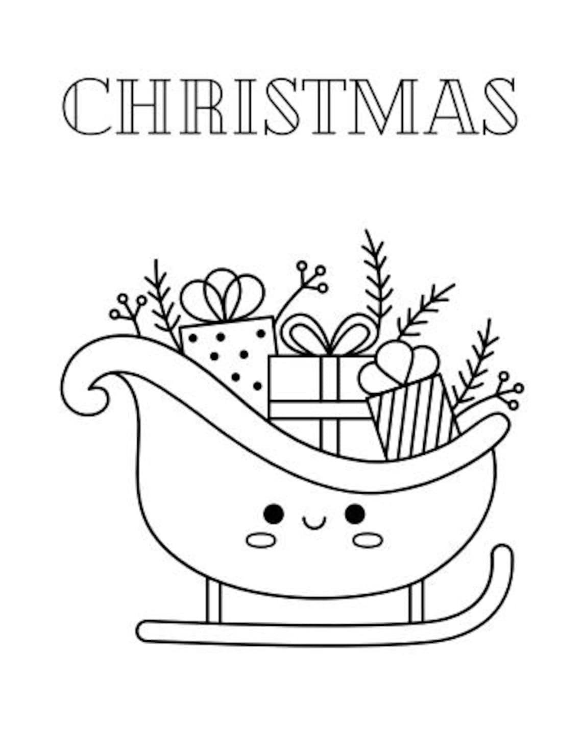 15 Christmas Coloring Pages for Kids | Festive Holiday Printables | Fun ...