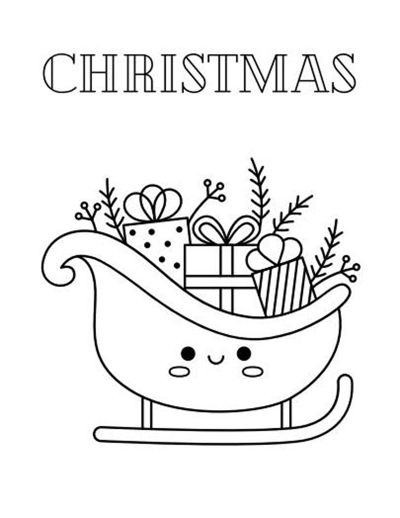 15 Christmas Coloring Pages for Kids | Festive Holiday Printables | Fun ...