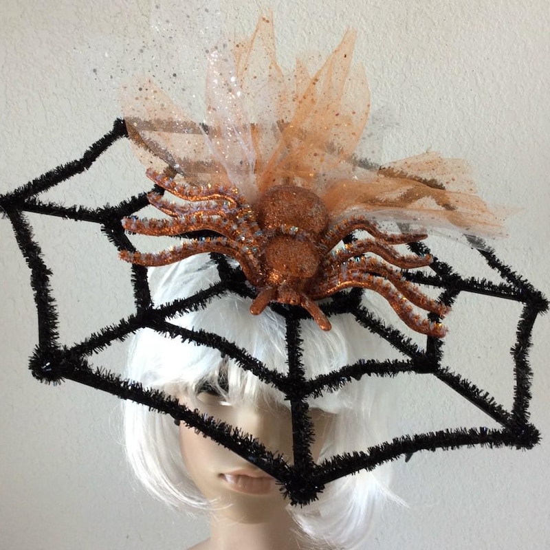 Spiderweb Fascinator - Etsy