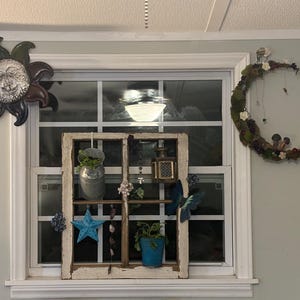 Repurposed Vintage Window Frame - Etsy