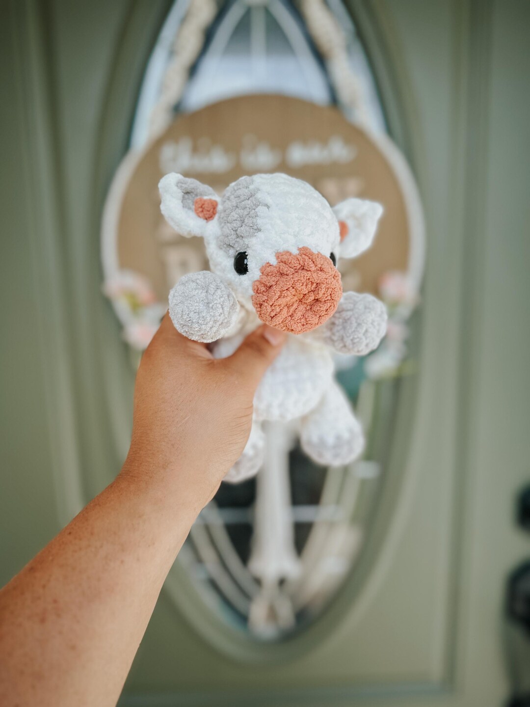 Honey the Pig Pua the Pig Handmade Crochet Lovey - Etsy