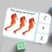 Educational Sea Animal Counting Peg Flashcards 1 to 10, Homeschooling ...
