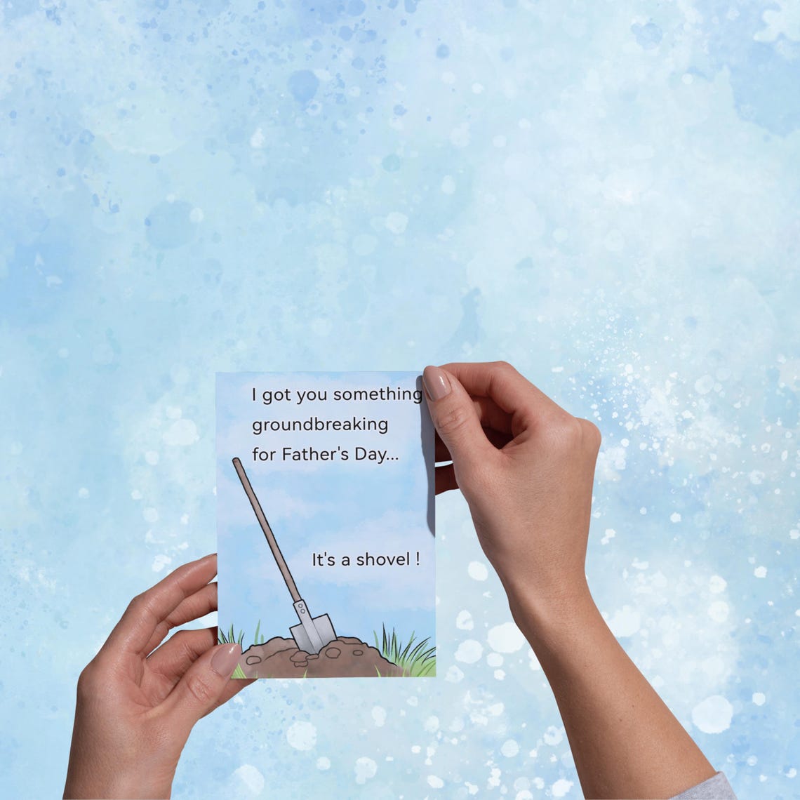 Funny Fathers Day Card, Printable Dad Card, Instant Download, DIY ...