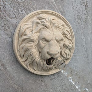 Lion Head Water Spout Water Feature for Pool Lion Head Water Spitter ...