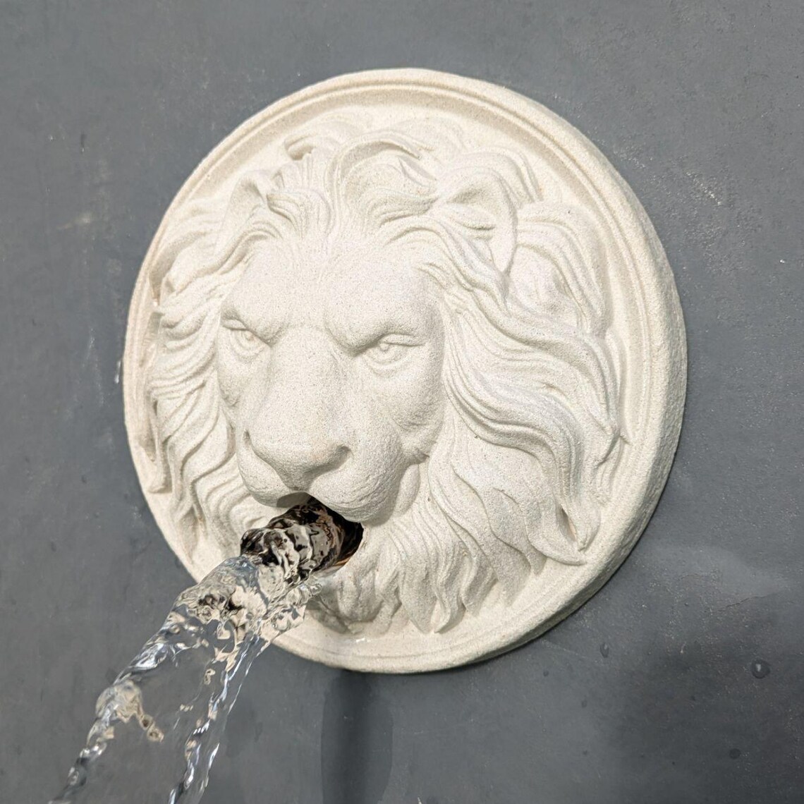 Water Spout Lion Head 8'' Water Feature for Pool Wall Fountain Lion ...