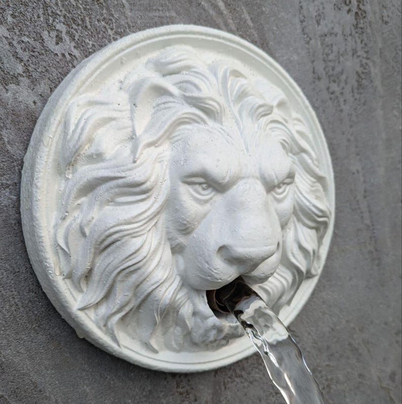 Lion Head Water Spout Water Feature for Pool Lion Head Water Spitter ...