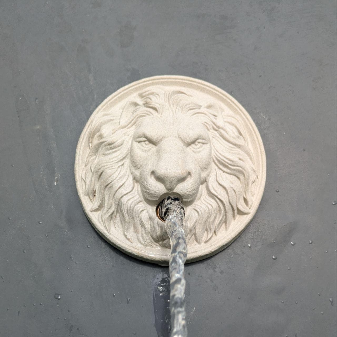 Water Spout Lion Head 8'' Water Feature for Pool Wall Fountain Lion ...