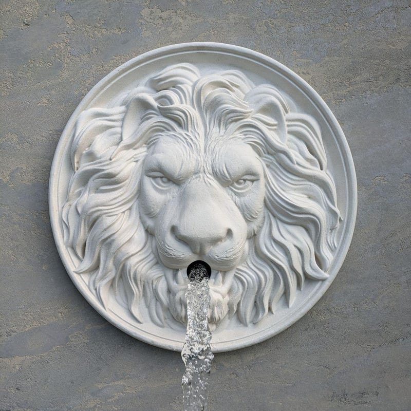 Lion Head Pool - Etsy