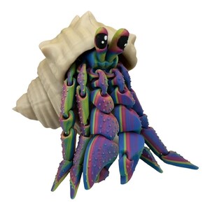 Hermit Crab (full Size) Articulated With Removeable Shell, Great Gift ...