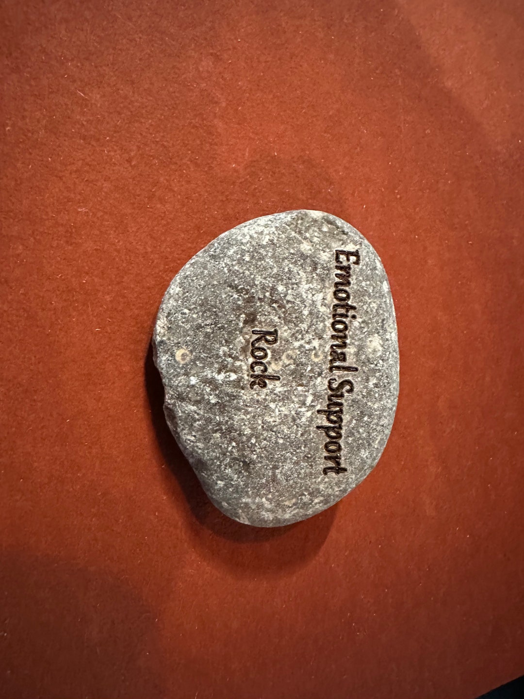 Emotional Support Rock - Etsy