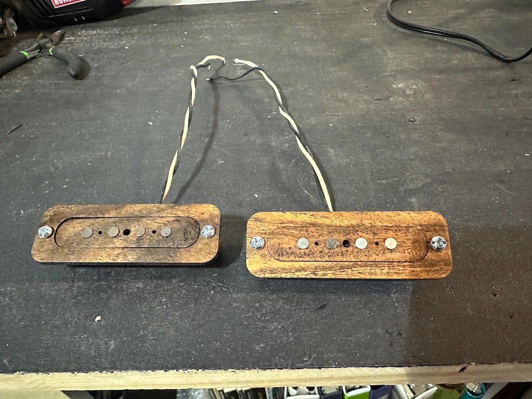 4 String Cigar Box Guitar Pickup Set of 2 - Etsy