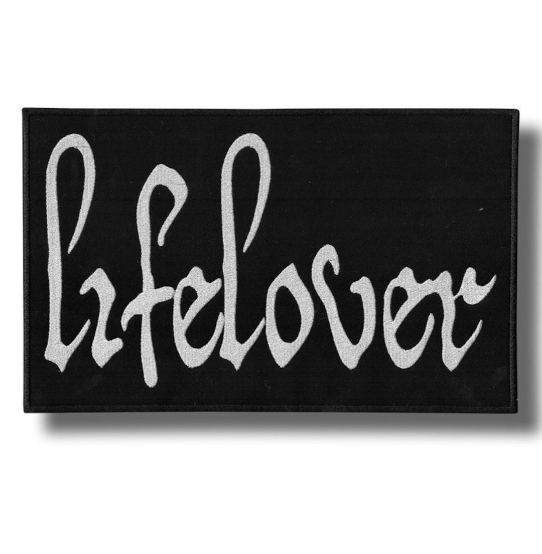 Lifelover Patch Badge Applique Embroidered Iron on E5774a - Etsy