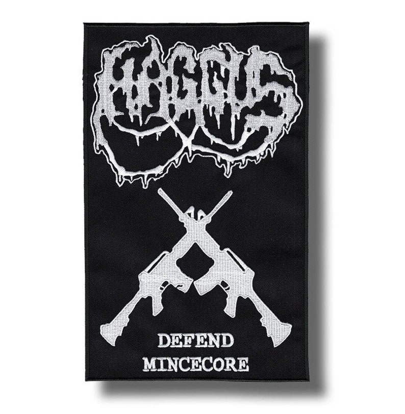Haggus Defend Mincecore B2 Patch Badge Applique Embroidered Iron on ...