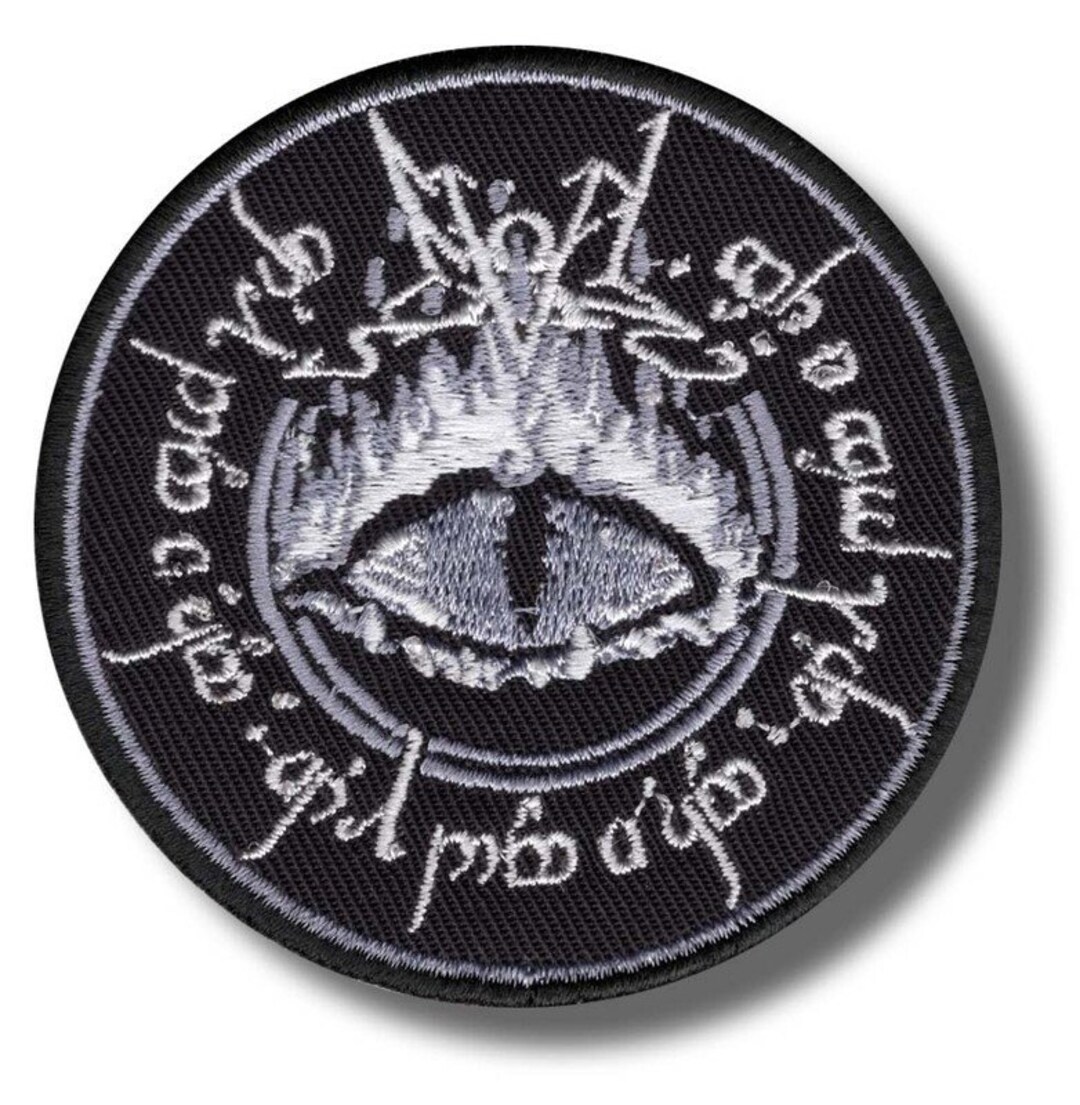 Summoning Eye of Sauron Patch Badge Applique Embroidered Iron on 0e691c ...