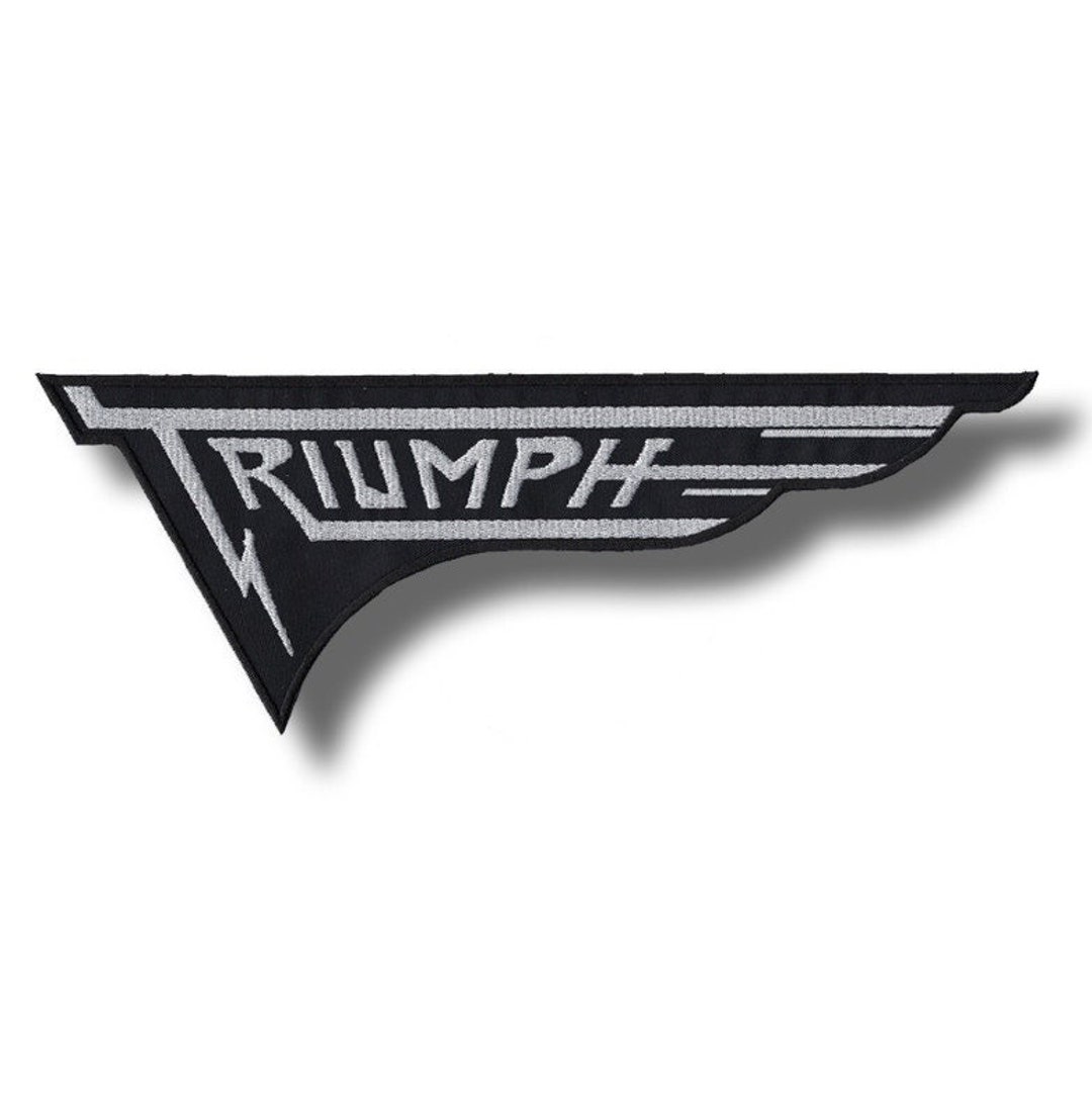 Triumph Patch Badge Applique Embroidered Iron on B92bfb - Etsy