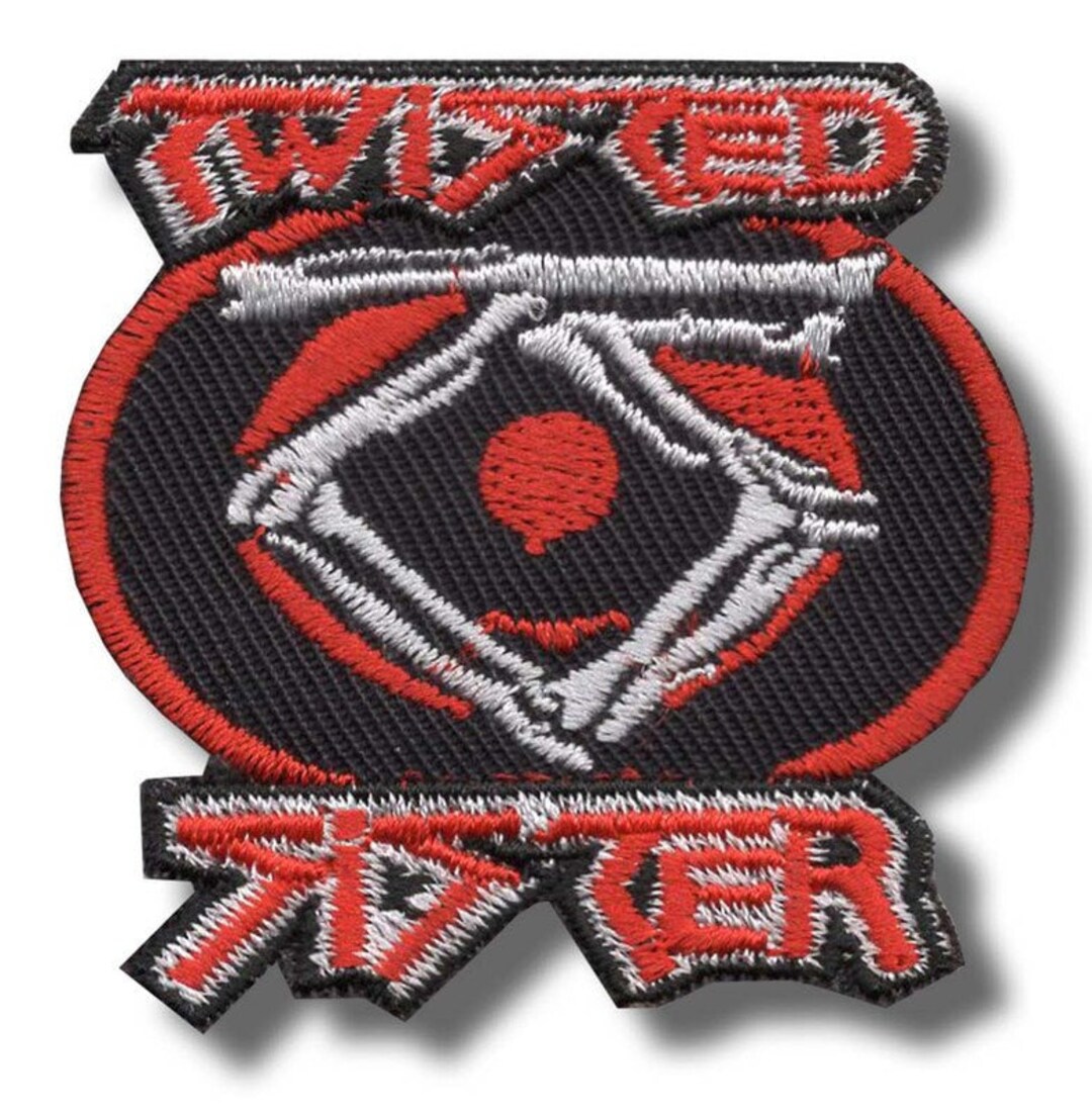 Twisted Sister Patch Badge Applique Embroidered Iron on 9d1876 - Etsy