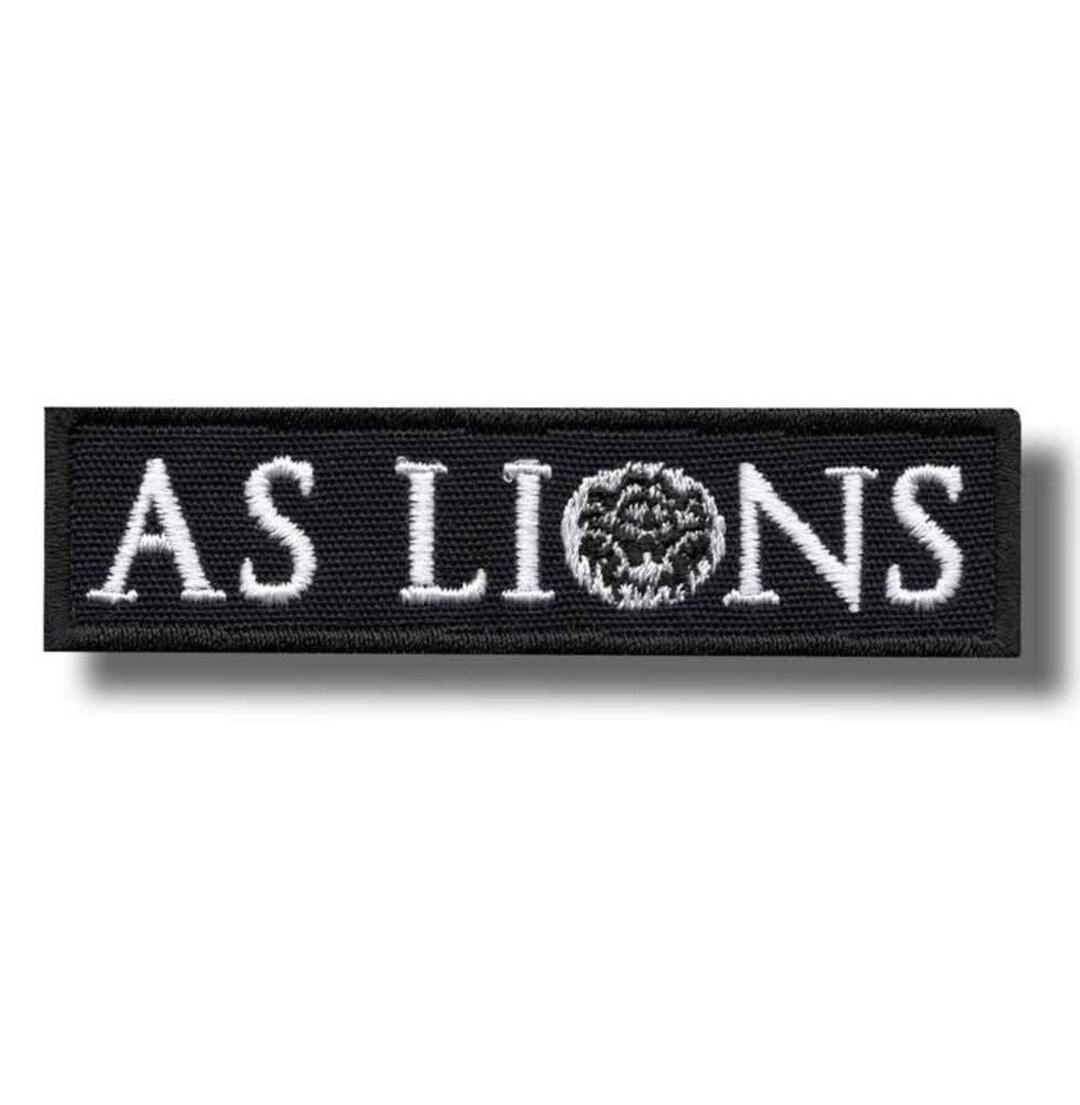 As Lions Patch Badge Applique Embroidered Iron on B790cd - Etsy
