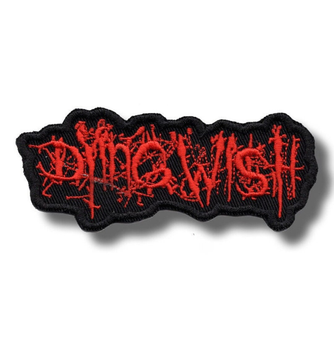 Dying Wish Patch Badge Applique Embroidered Iron on 5c7da2 - Etsy