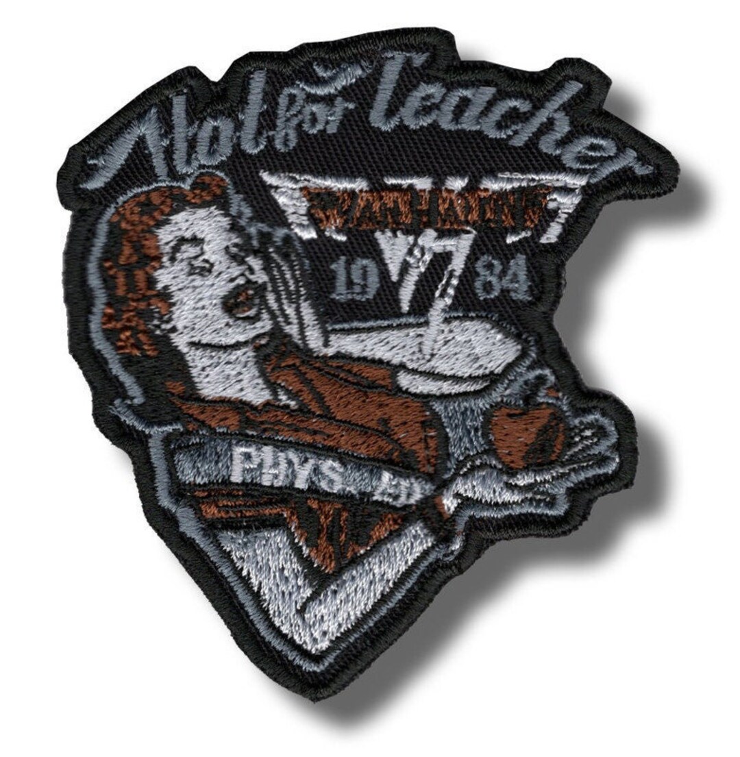 Van Halen Patch Badge Applique Embroidered Iron on 7f4d39 - Etsy