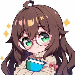 Custom PFP Chibi, Personalized Chibi Icon, Custom Chibi Portrait, Chibi ...