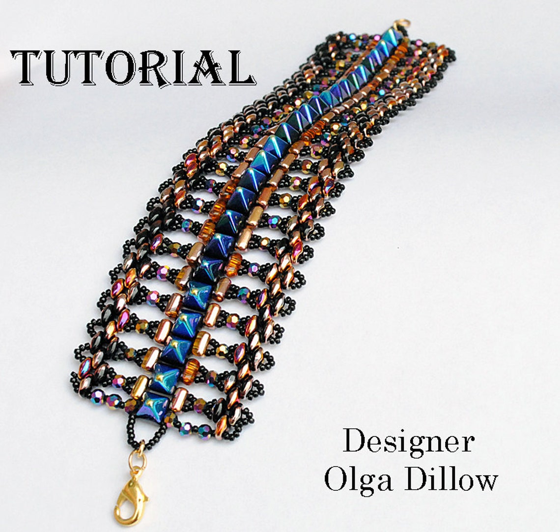 Predator. Bracelet. Beaded Tutorial. - Etsy