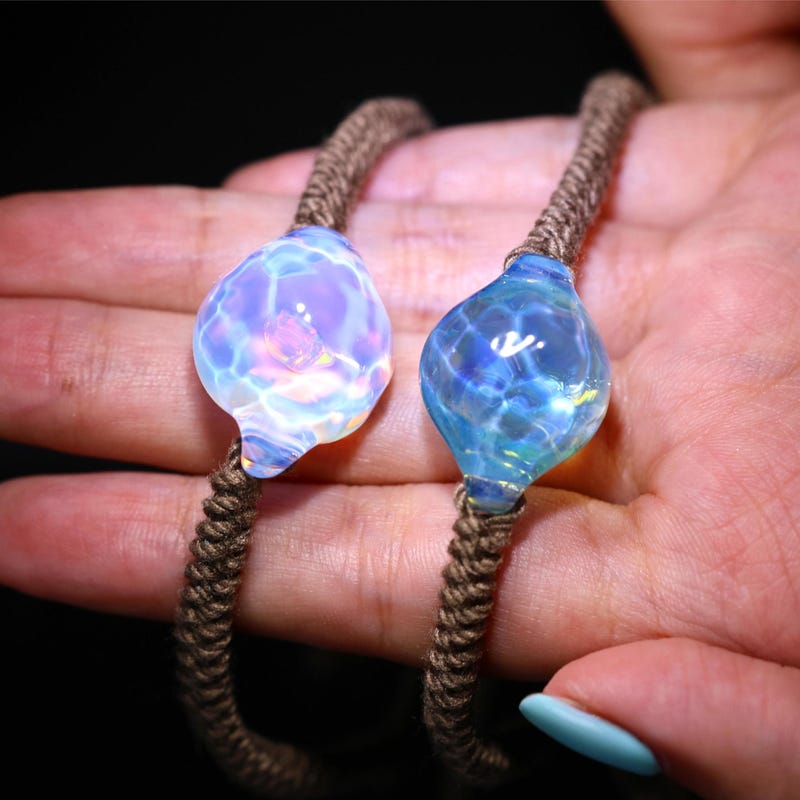 Blue Opal Wave Bracelet - Etsy