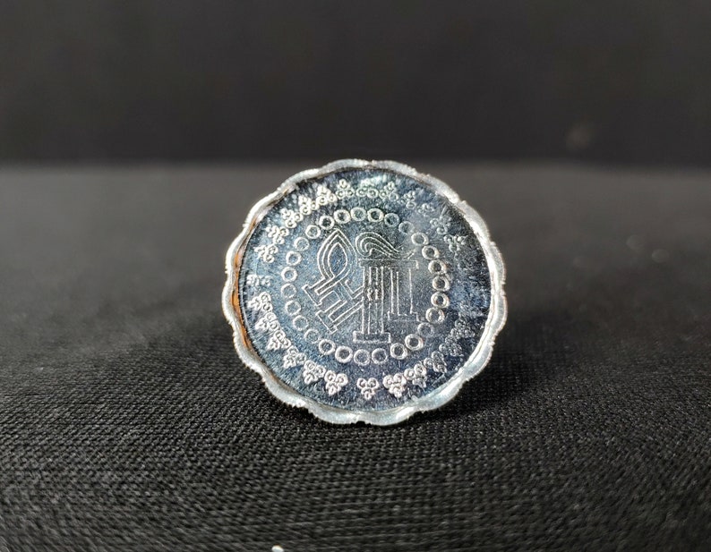 Pure Silver Ganesh Lakshmi Coins 5g, Coins Diwali Navratri Housewarming ...