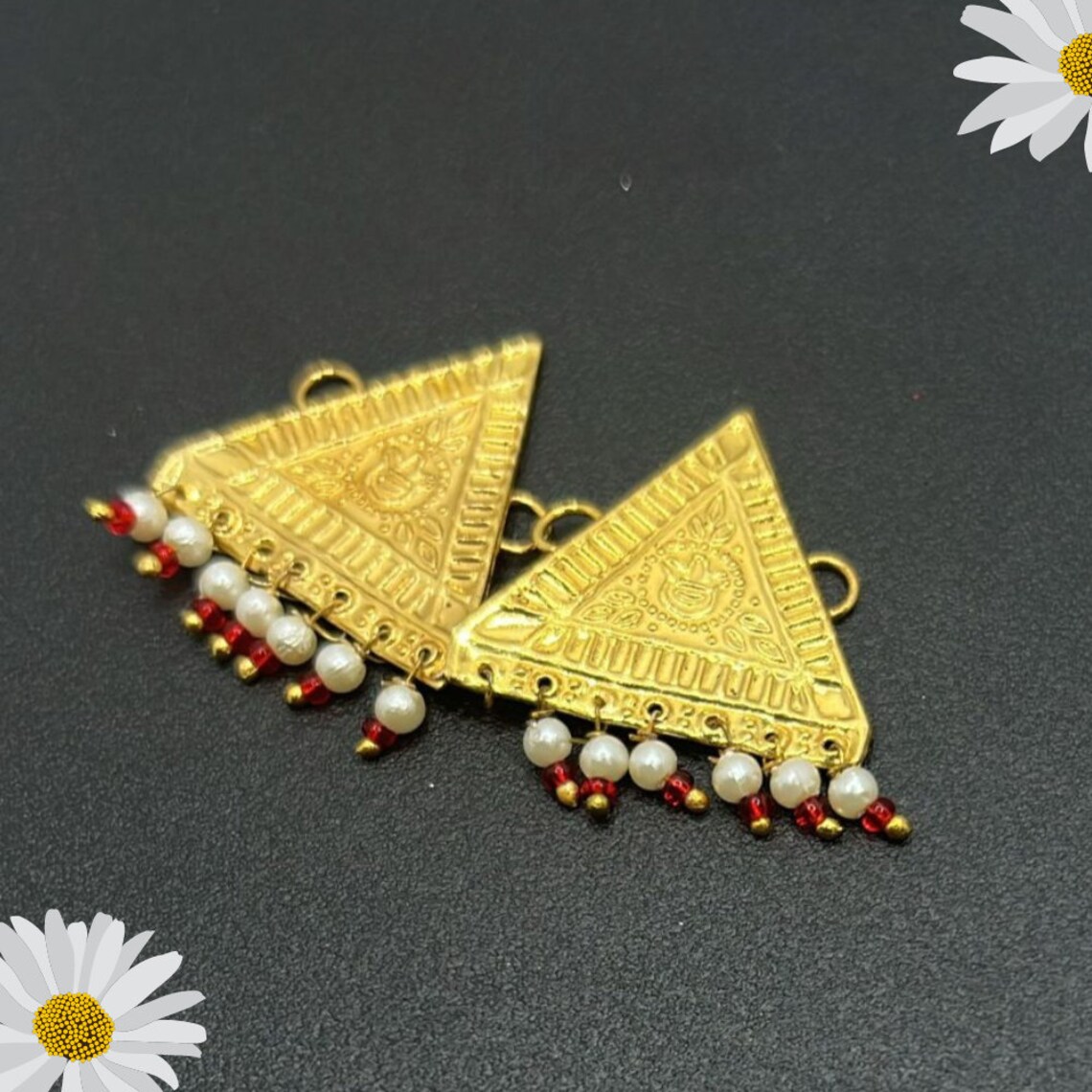 Pure Silver Gold Plated Basikam/ Bashikam/ Wedding Jewelry/ Bride ...