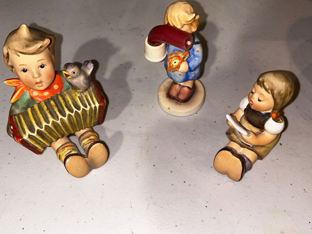 Vintage Hummel Goebel Figurines Collection Set of 3 Rare Pieces lets ...