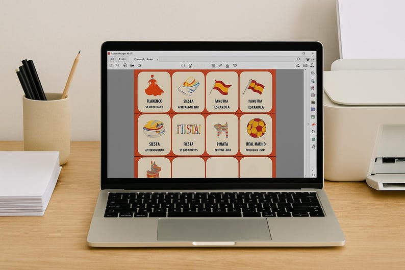 Spanish Memory Game Printable for Kids – Learn Spanish Culture ...
