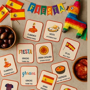 Spanish Memory Game Printable for Kids – Learn Spanish Culture ...