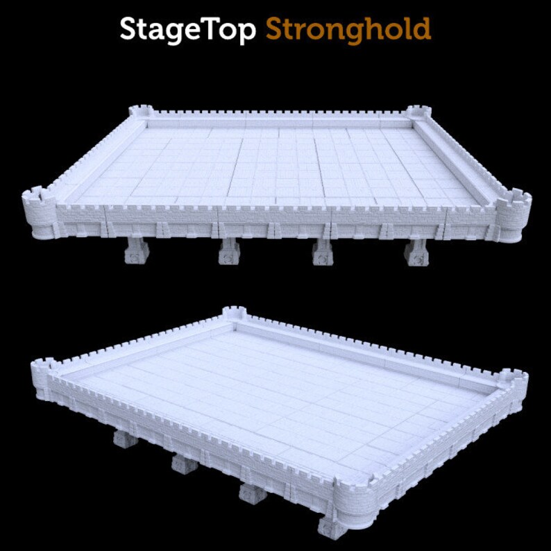 Stagetop Stronghold Theme Modular Configurable Gaming Table for ...