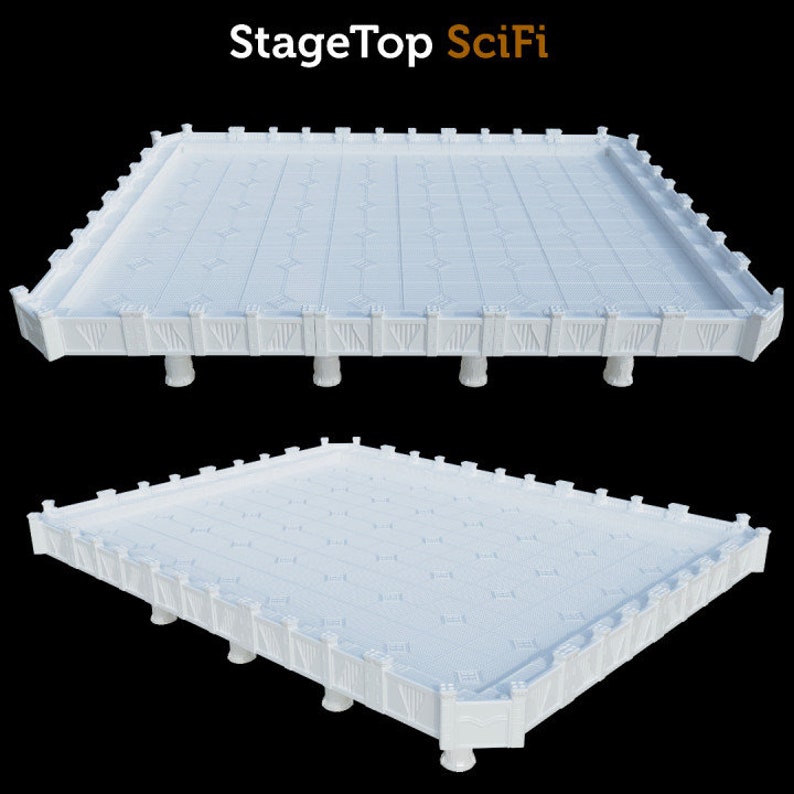 Stagetop Sci-fi Theme Modular Configurable Gaming Table for Dungeons ...