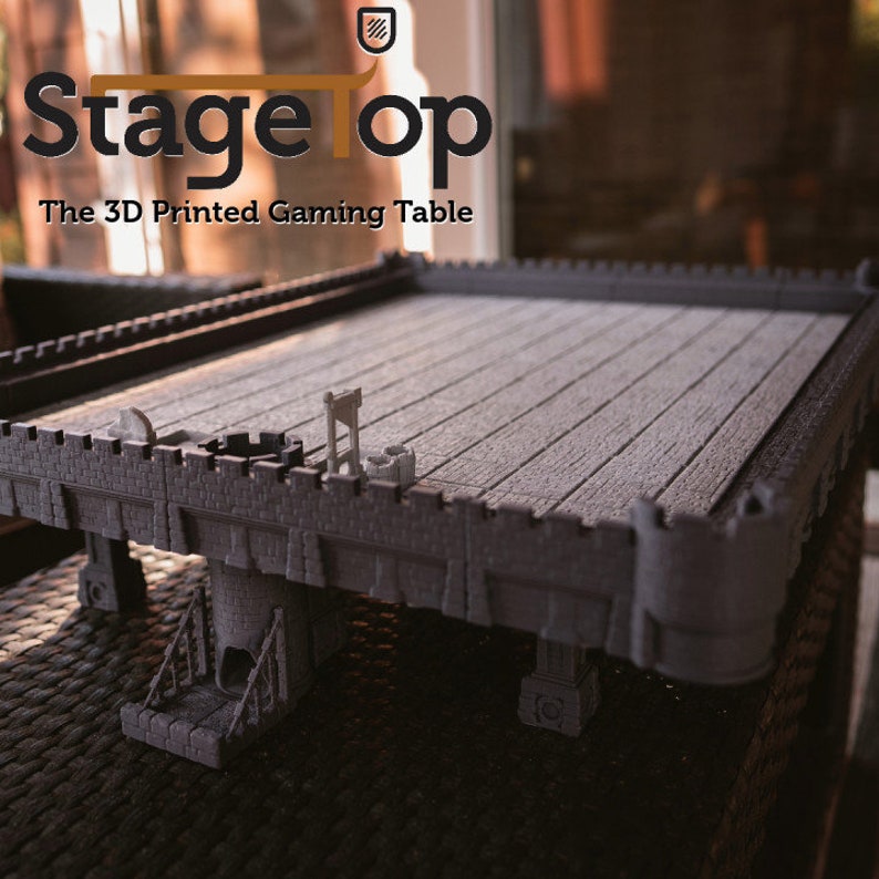 Stagetop Stronghold Theme Modular Configurable Gaming Table for ...