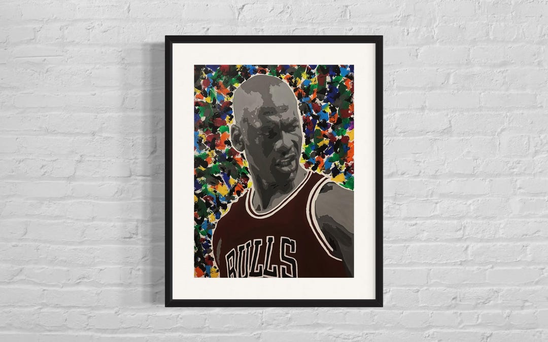 Michael Jordan Print - Etsy