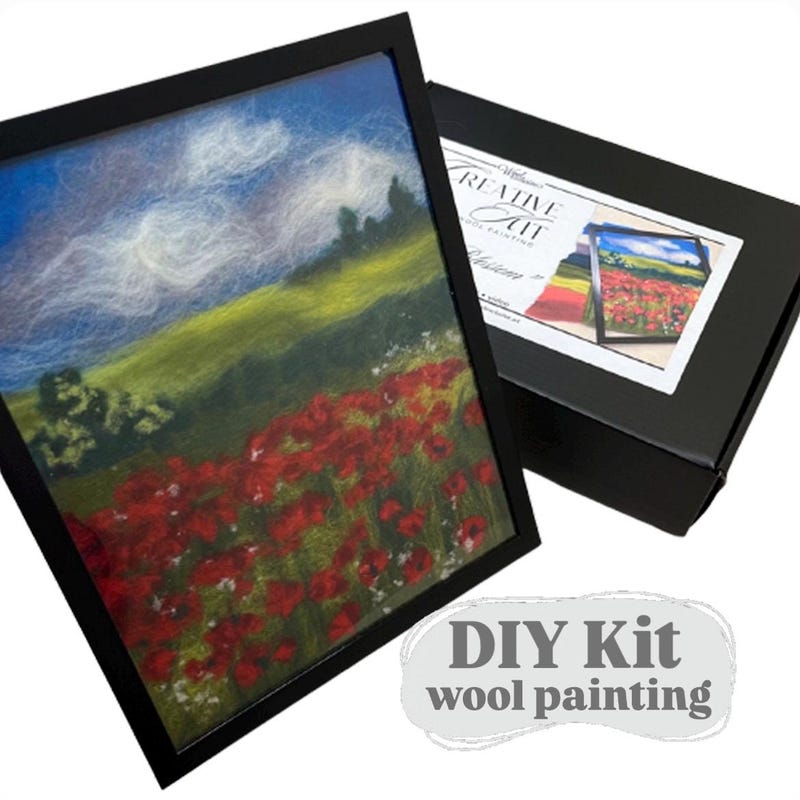 Wool Painting - Etsy