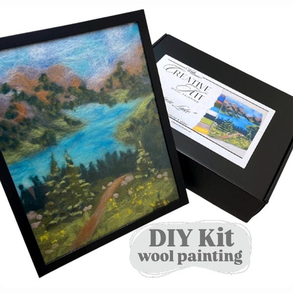 Wool Painting - Etsy
