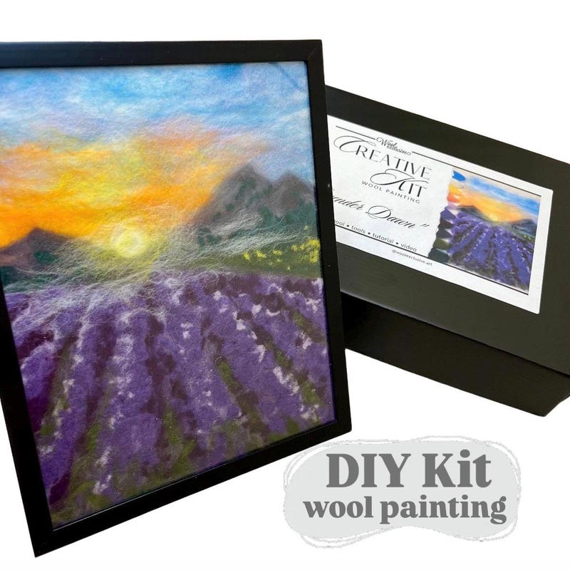 Wool Painting - Etsy
