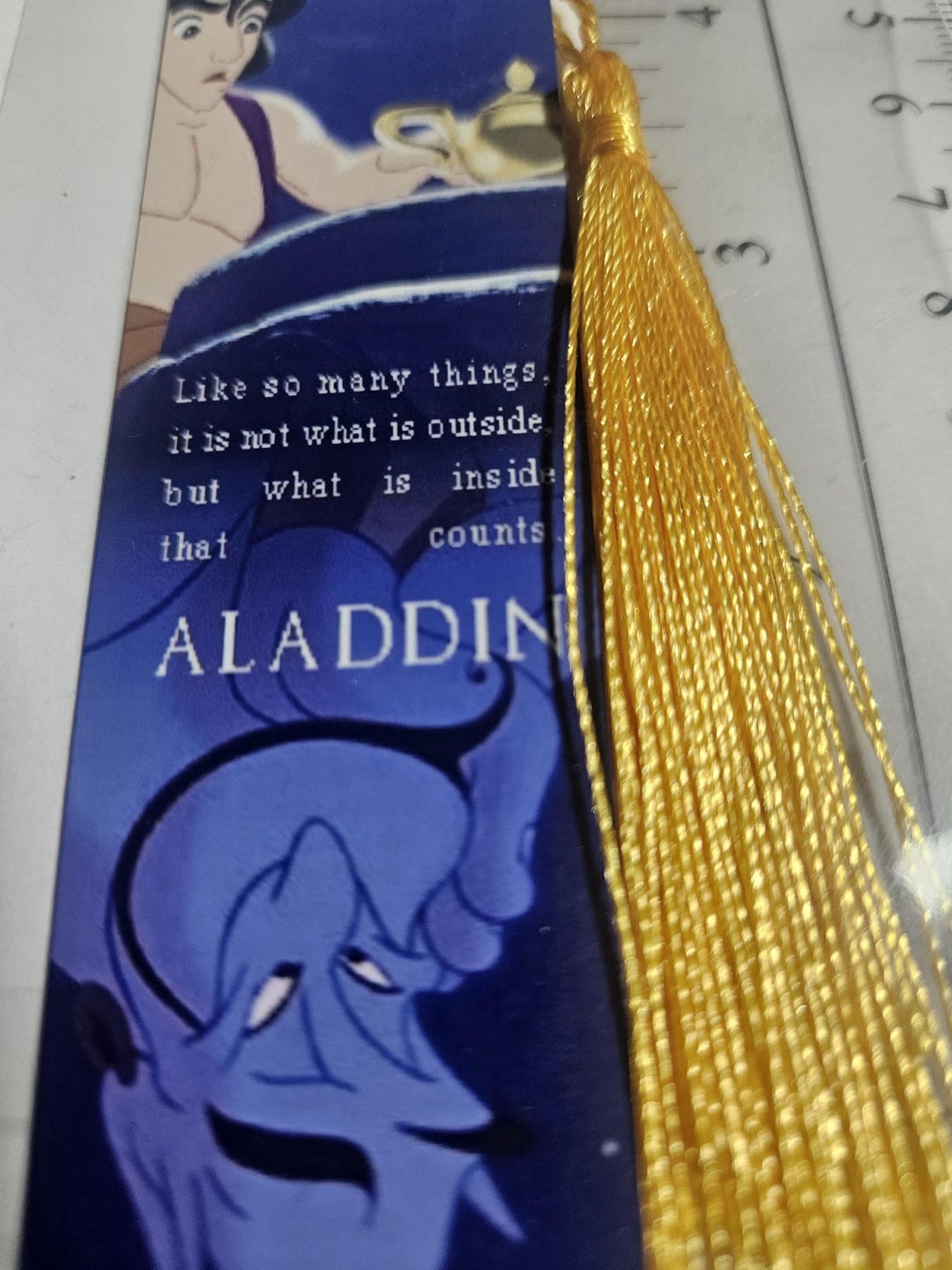 Aladdin/cartoon/character/disney/movie Metal Bookmark Sublimation ...
