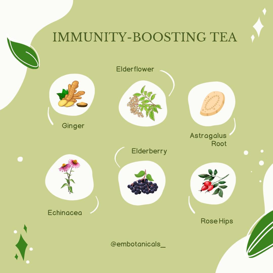 Organic Herbal Tea Blends for Wellness – Relaxation, Immune Support ...