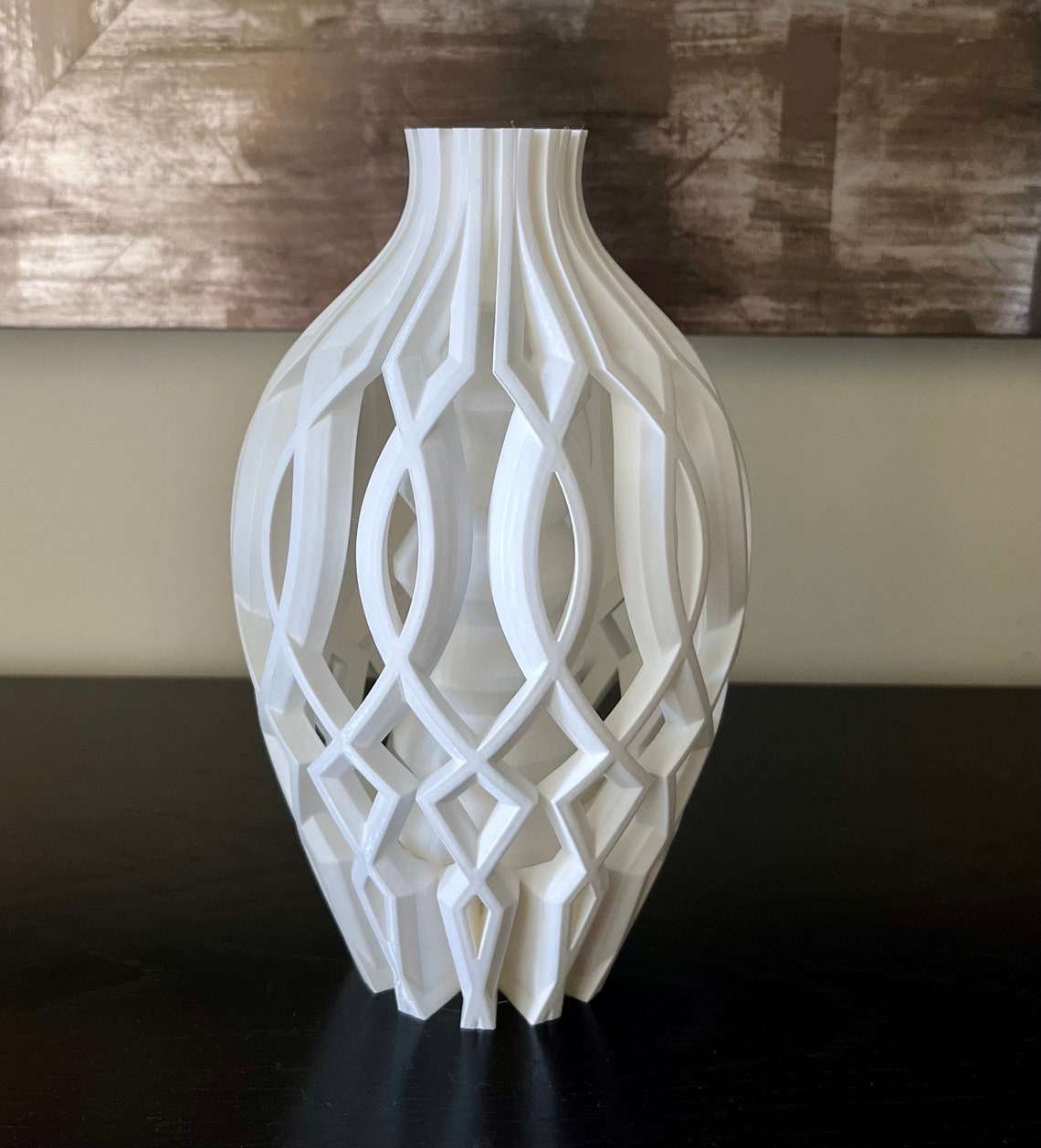 3D Printed Vase: Modern Design for Your Space - Etsy
