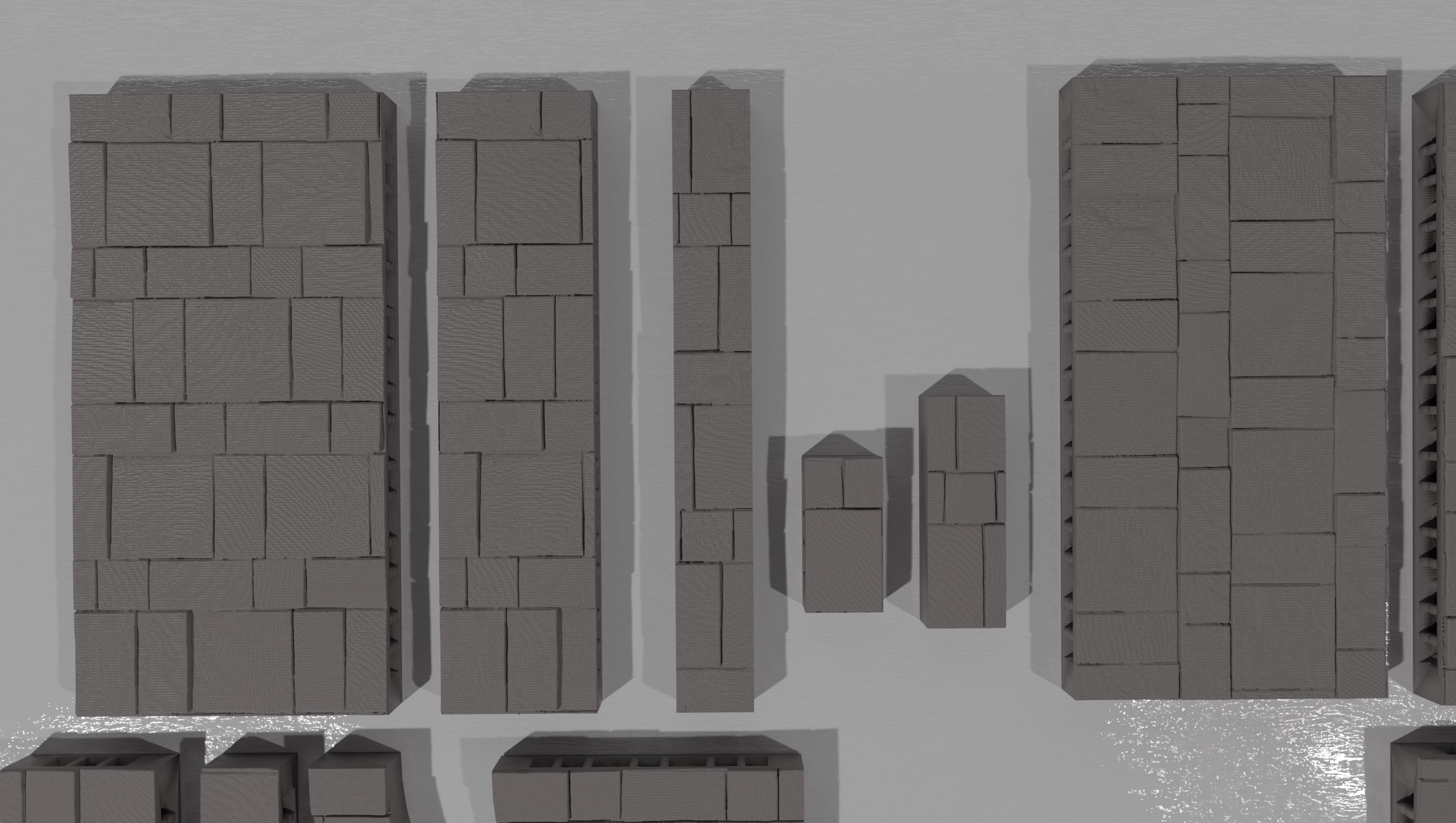 Openlock Tiled Floor Pattern Dungeon Tiles Digital Download 3D ...