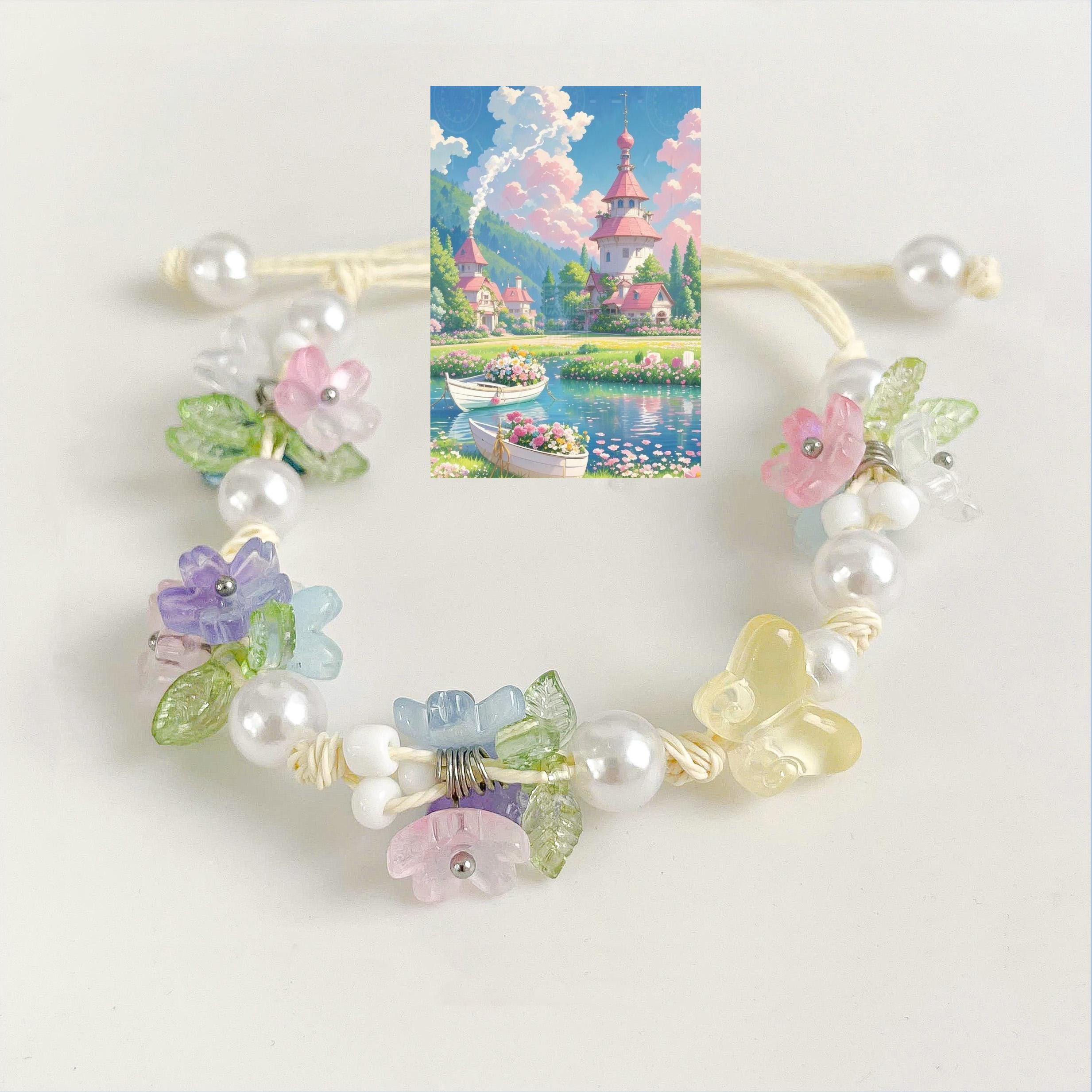 SOUL OF FLOWER - Flower Bracelet Style Boho, Natural, Fairy Tale Vibe ...