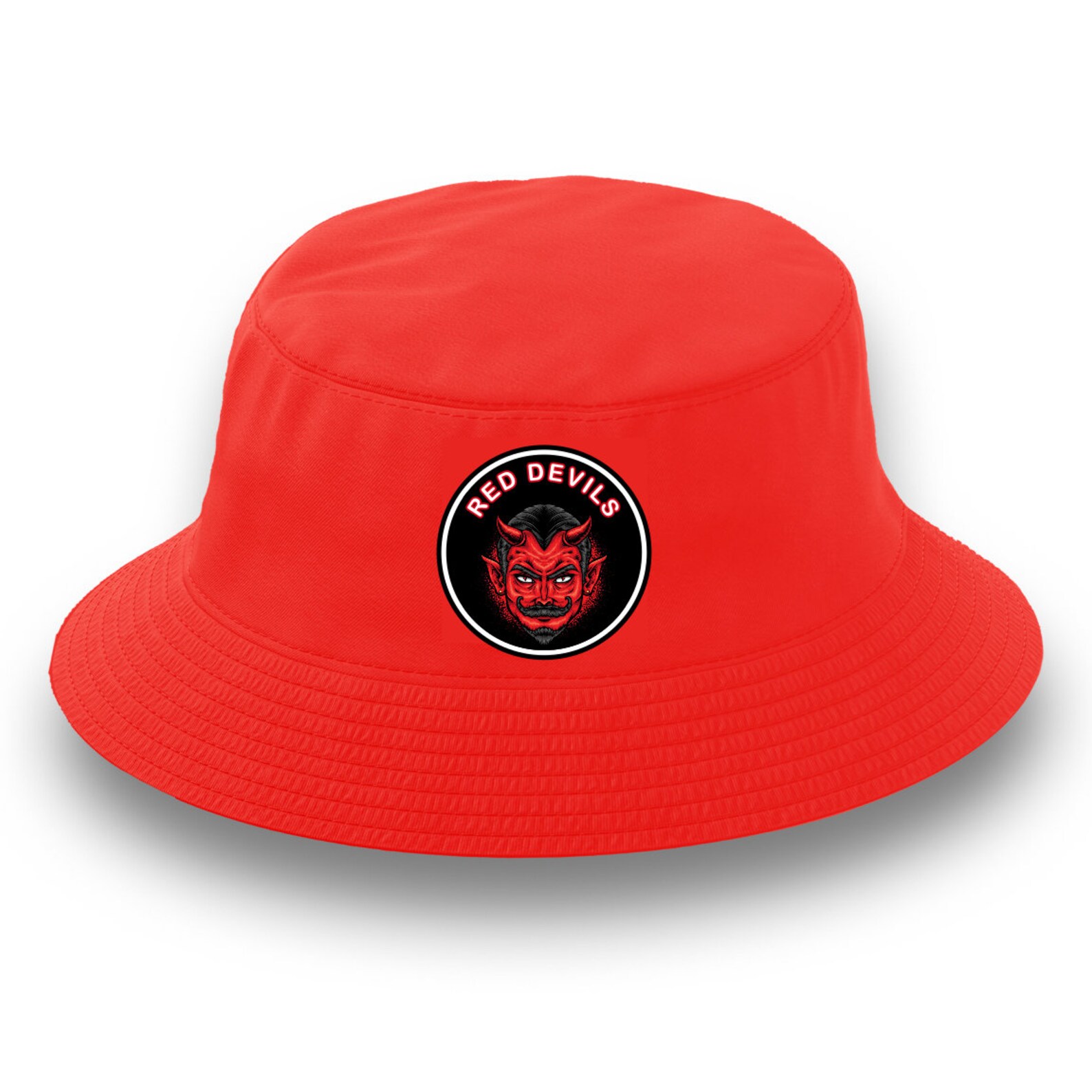 Red Devils Fan Bucket Hat - Etsy