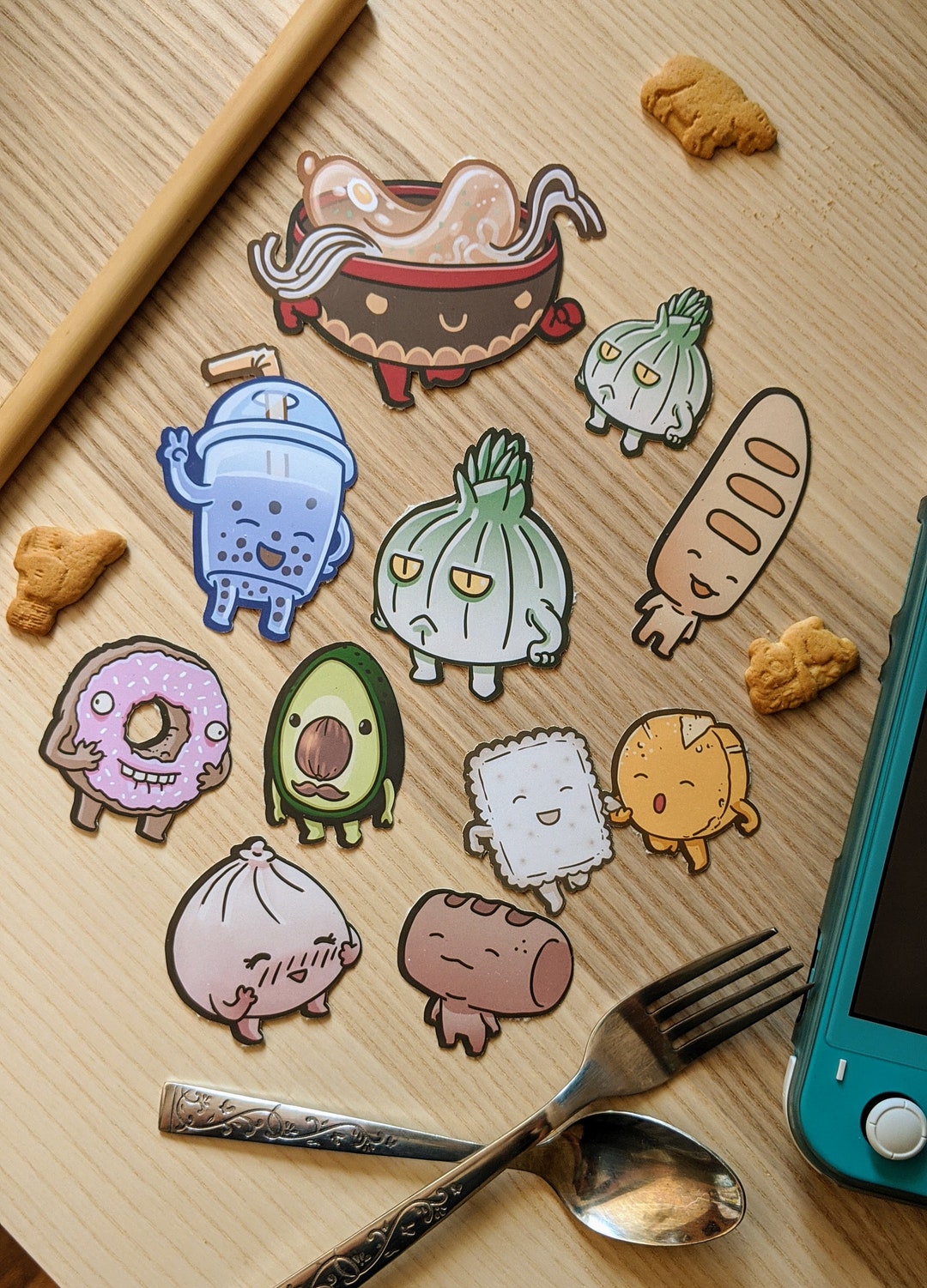 TASTE BUDS! Die Cut Sticker Set! - Etsy
