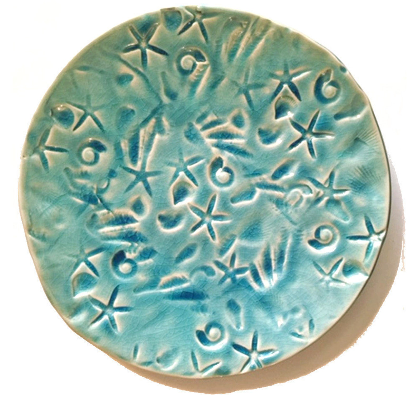 Ocean Ceramic Nautical Beach Decor Pottery Tray: Wall Decor - Etsy