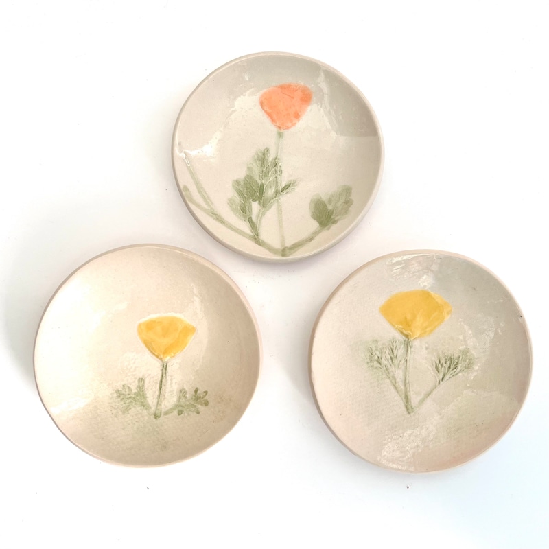 Ceramic Poppy - Etsy